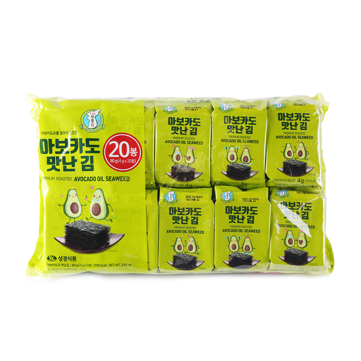 아보카도 맛난 김 4G*20봉 | 홈플러스