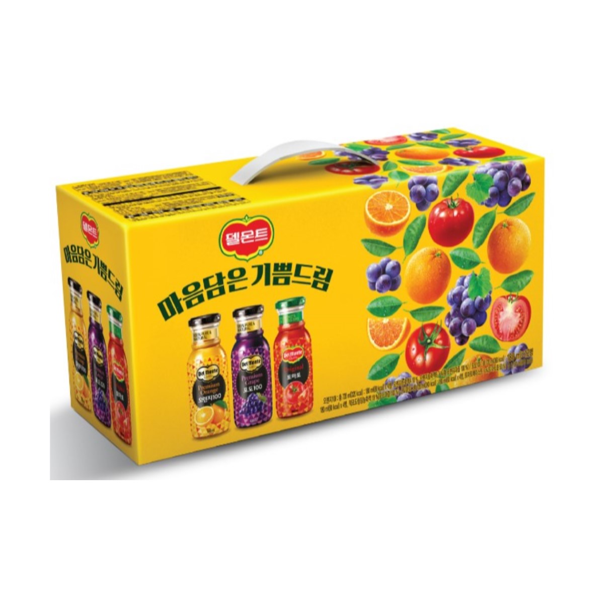 롯데칠성 델몬트(오렌지,포도,토마토) 180ML*12 | 홈플러스