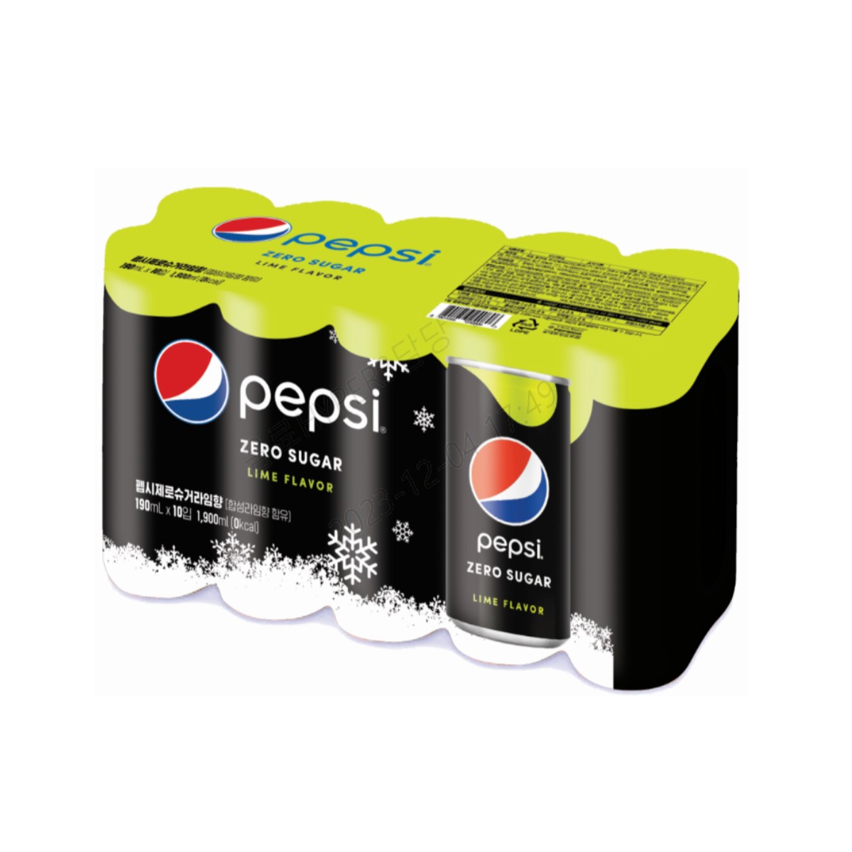 롯데 펩시제로 슈거라임향 190ML*10 | 홈플러스